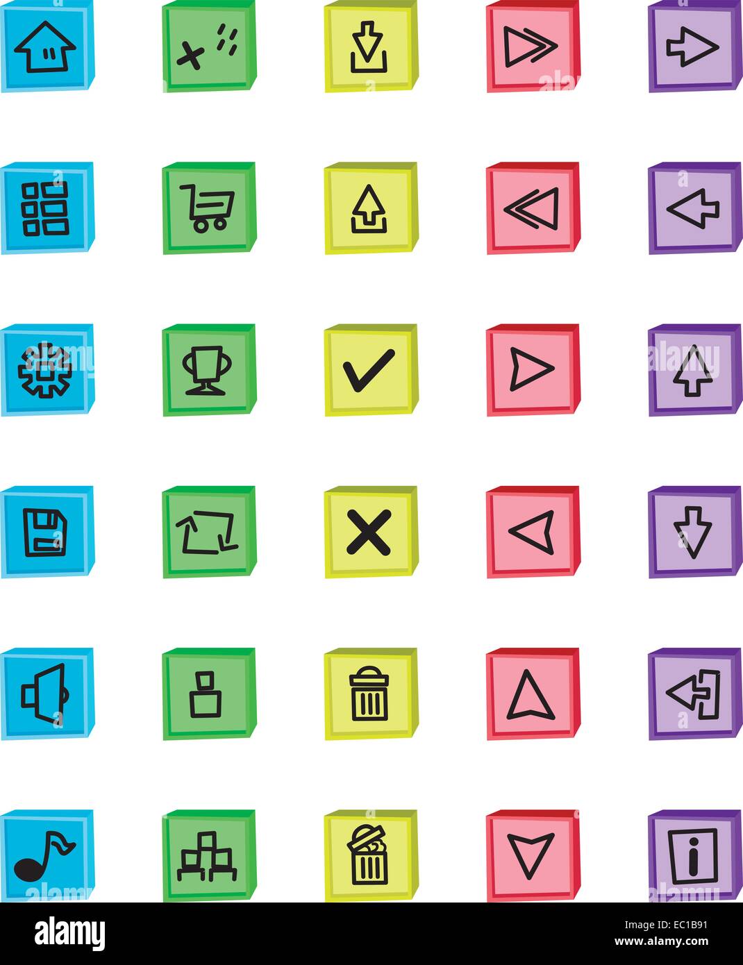 game asset icon theme Stock Vector Image & Art - Alamy