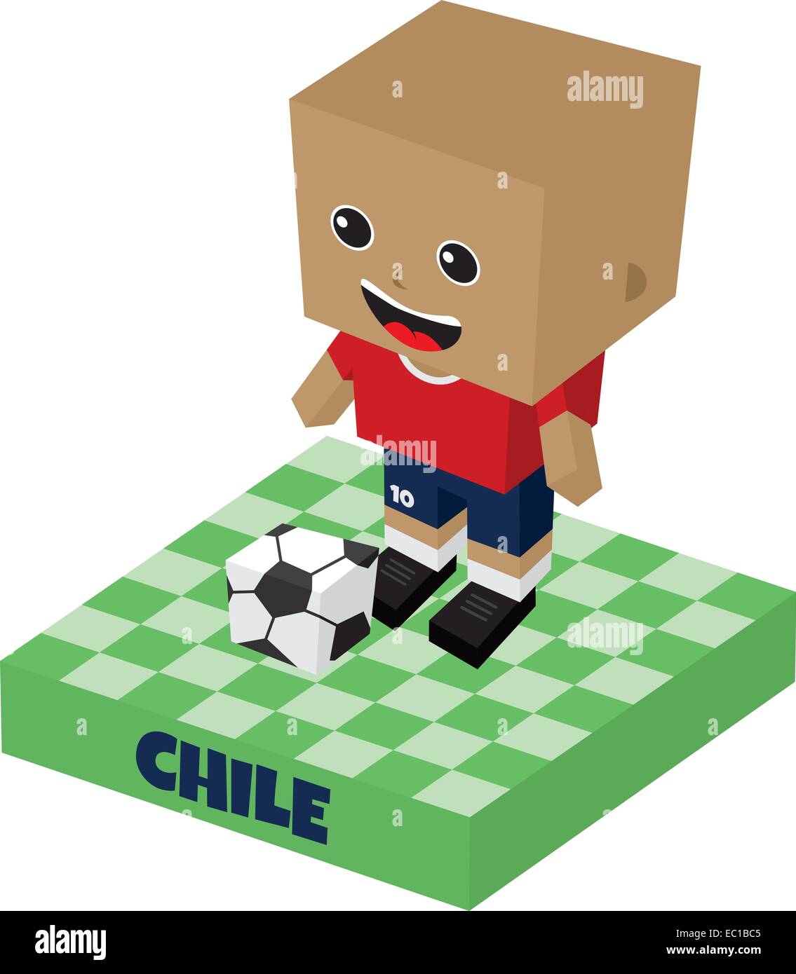 soccer cartoon character Stock Vector Image & Art - Alamy