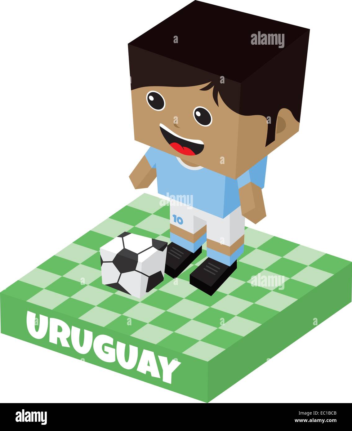soccer cartoon character Stock Vector Image & Art - Alamy