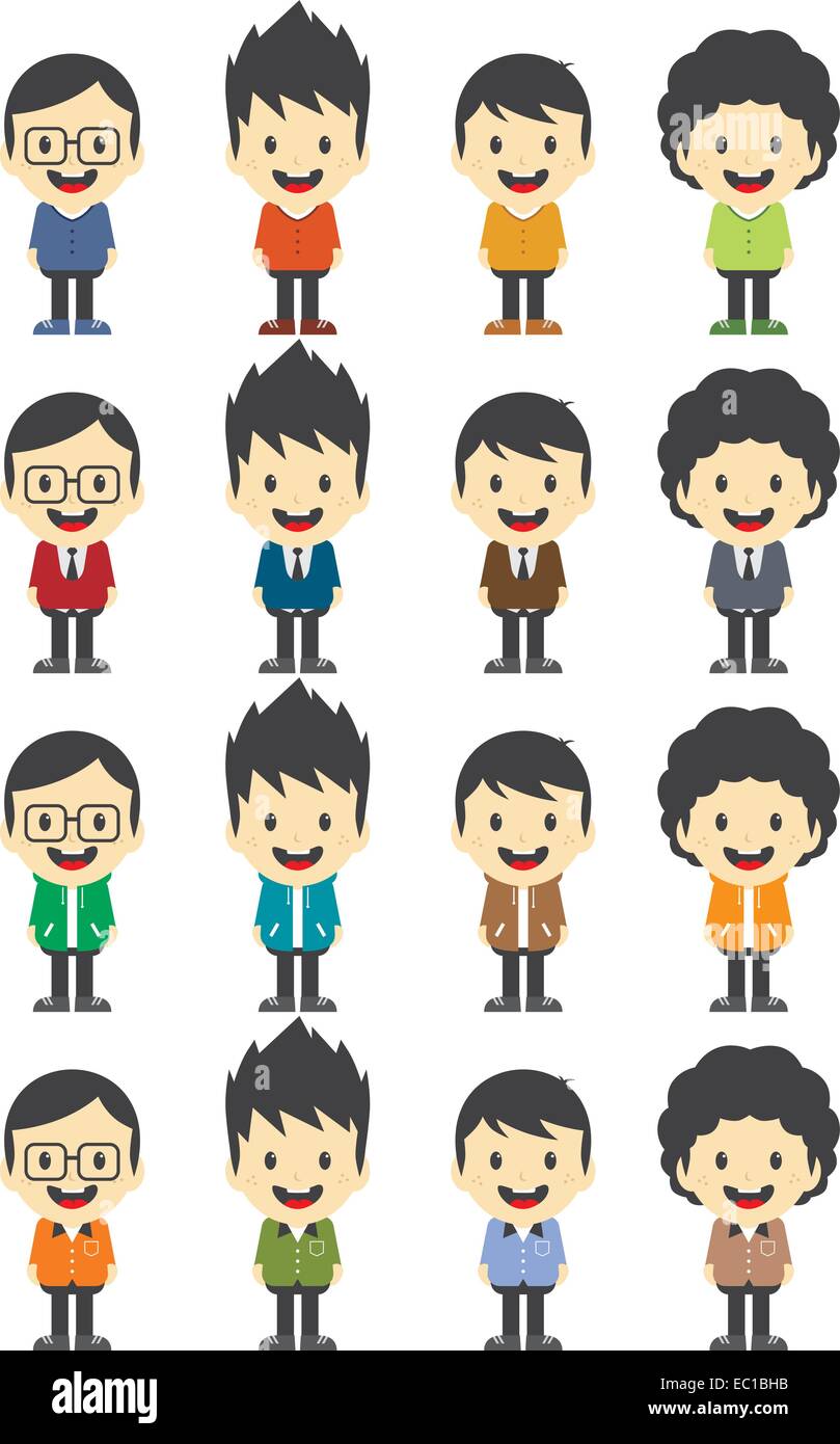 cartoon character art Stock Vector Image & Art - Alamy