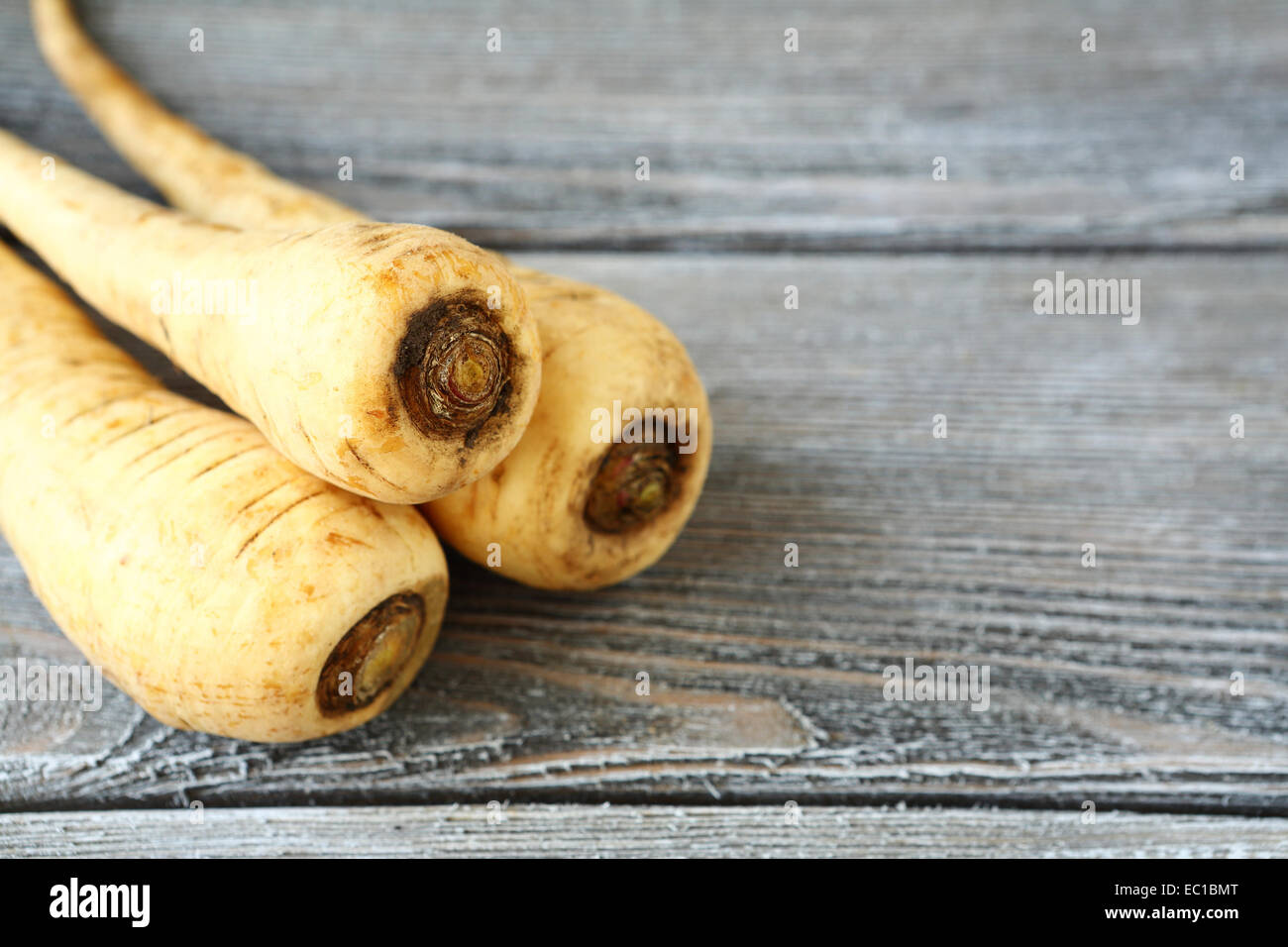 Fresh Parsnip on the boards, vegetable Stock Photo - Alamy