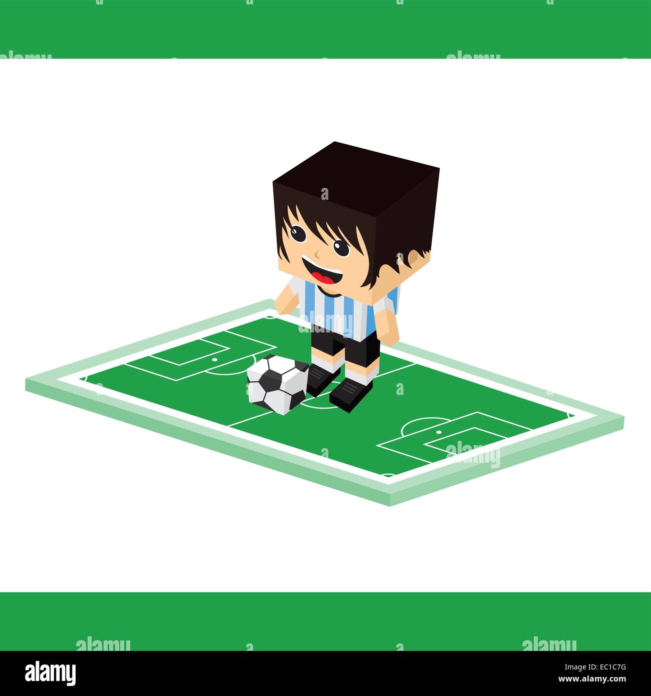 soccer cartoon character Stock Vector Image & Art - Alamy