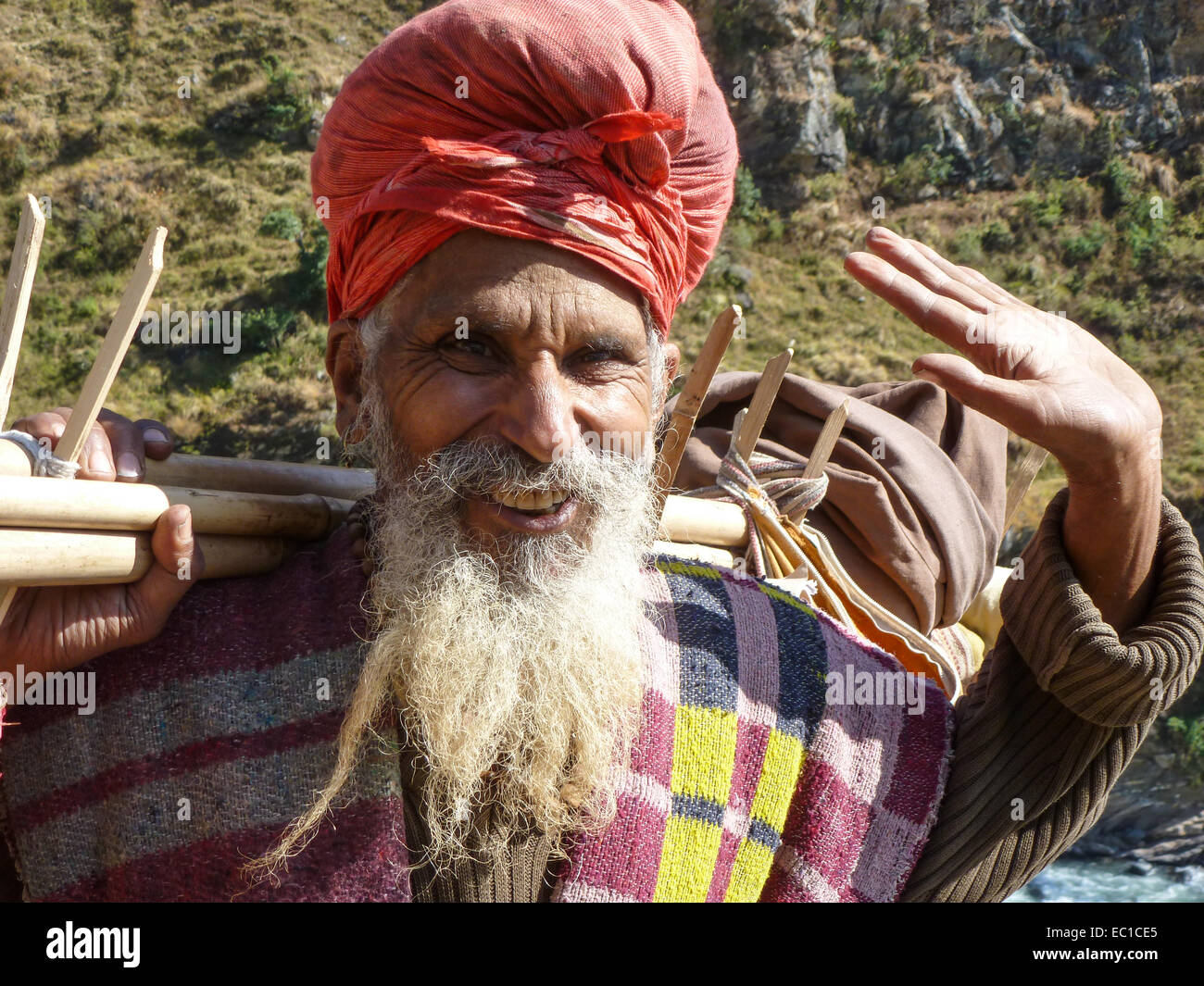 India hinduism sadu hi-res stock photography and images - Alamy