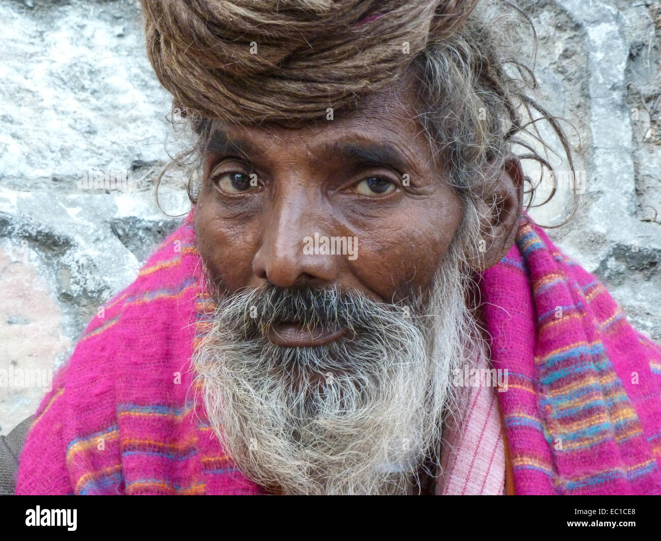 sadhu at india Stock Photo - Alamy
