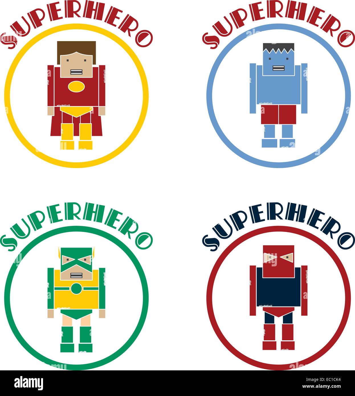 cartoon character art Stock Vector Image & Art - Alamy