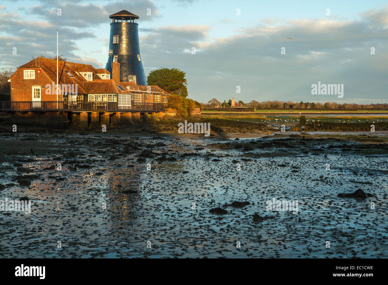 Langstone Mill Langstone Harbour Hampshire Stock Photo - Alamy