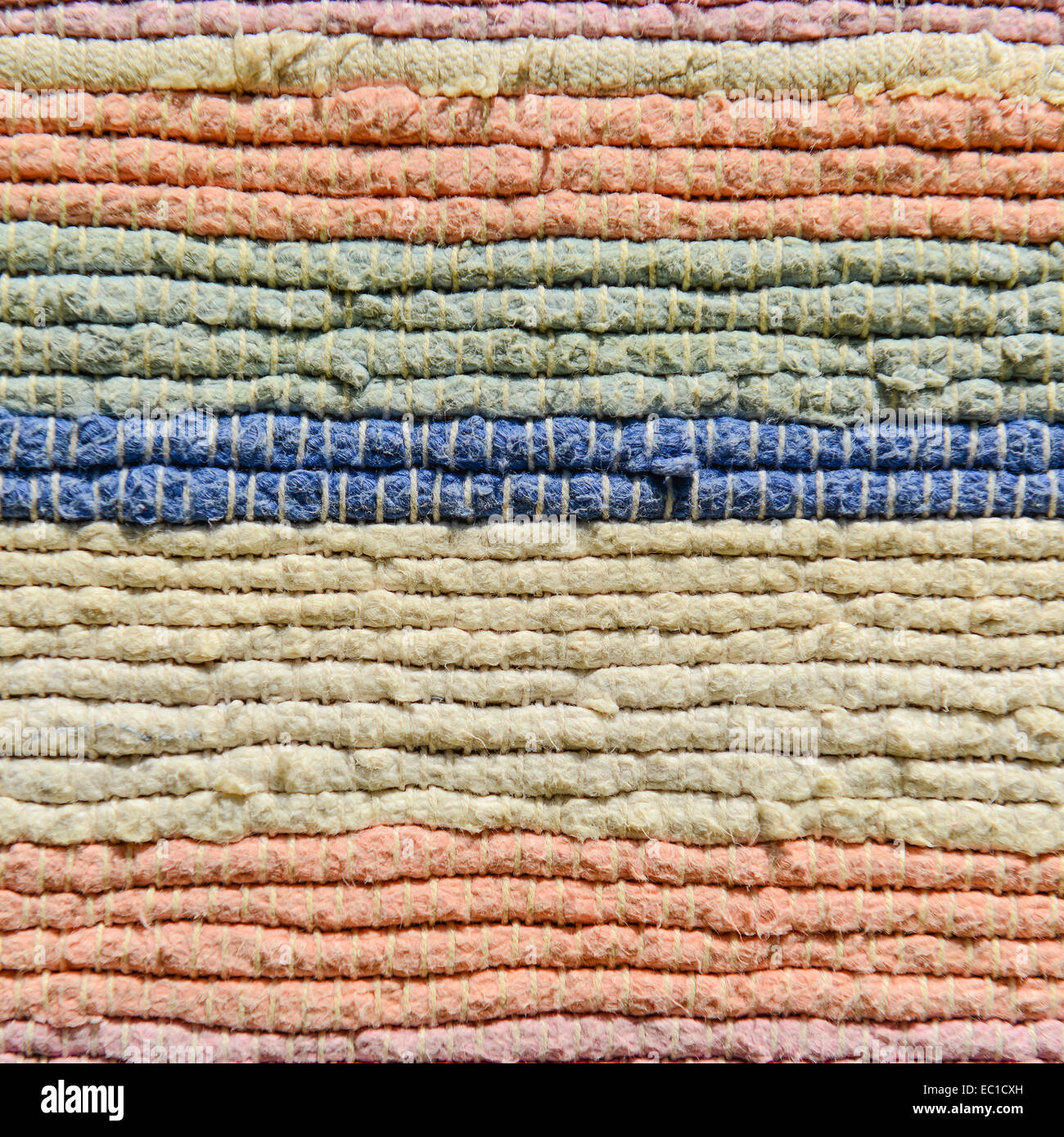 Multicolor fabric texture. Handmade traditional Thailand carpet Stock ...