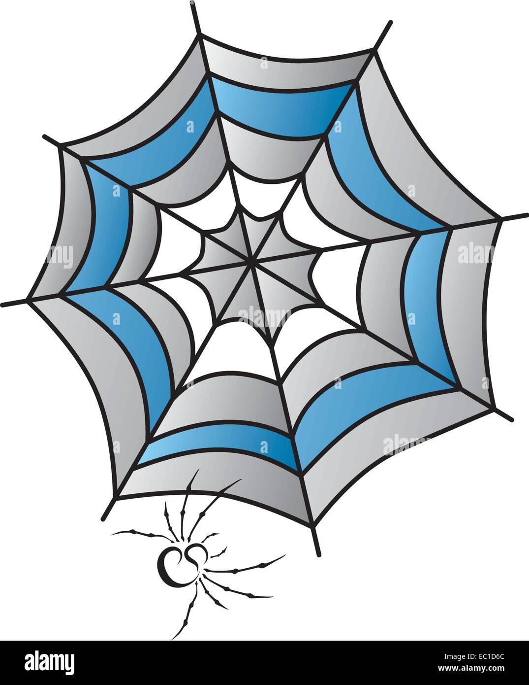 Cobweb spider web isolated Stock Vector Images - Alamy