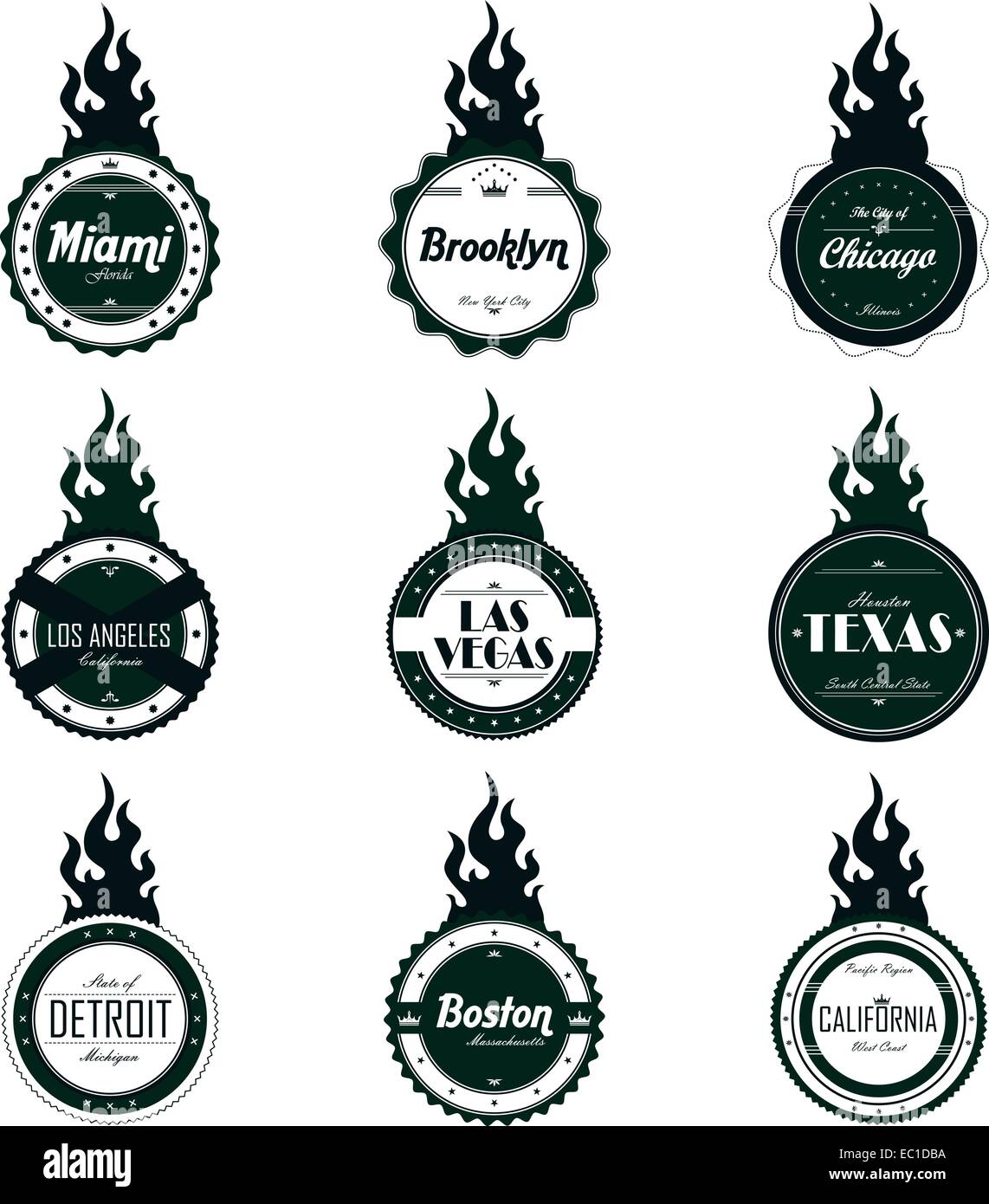 label sticker theme Stock Vector Image & Art - Alamy