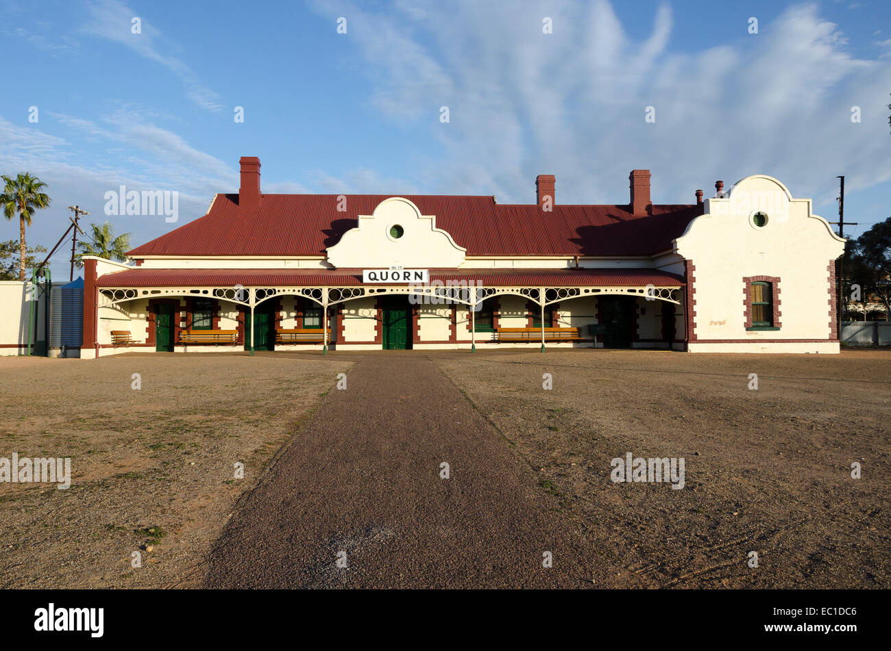 Railway Station, Pichi Richi Railway, Quorn, South Australia Stock ...
