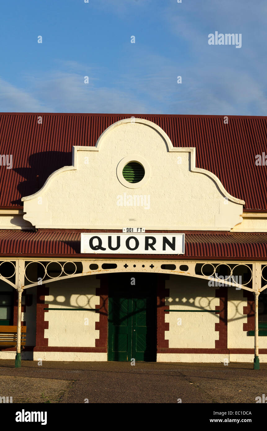 Railway Station, Pichi Richi Railway, Quorn, South Australia Stock ...