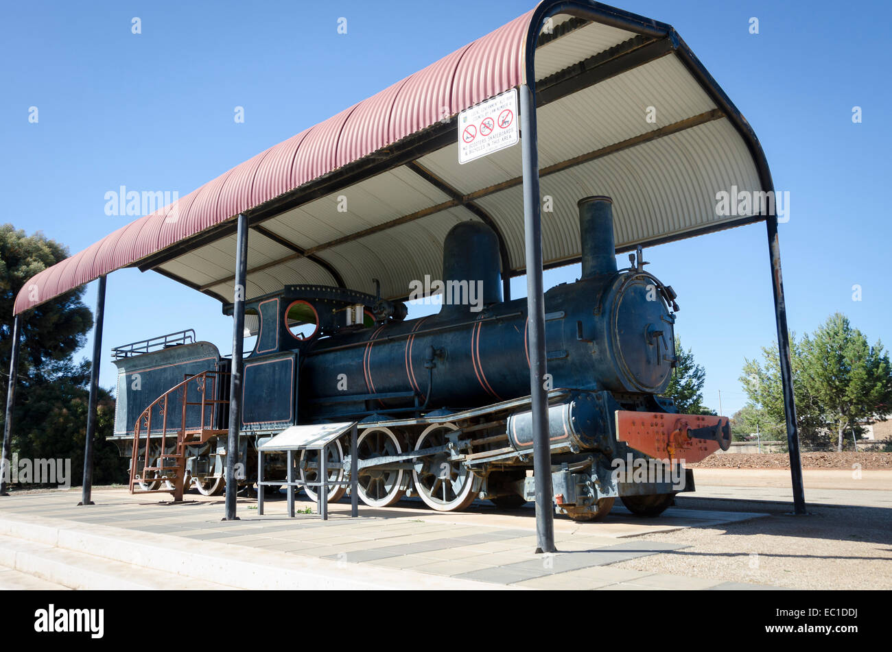 Steam Locomotive, Peterborough, South Australia Stock Photo - Alamy