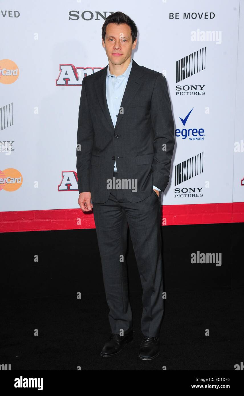 New York, NY, USA. 7th Dec, 2014. Will Gluck at arrivals for ANNIE ...