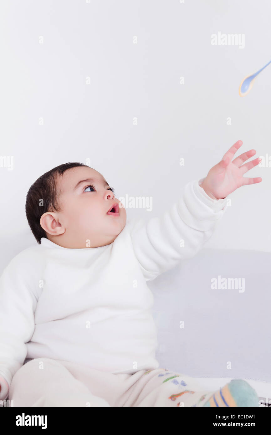 Indian kid at home hi-res stock photography and images - Alamy