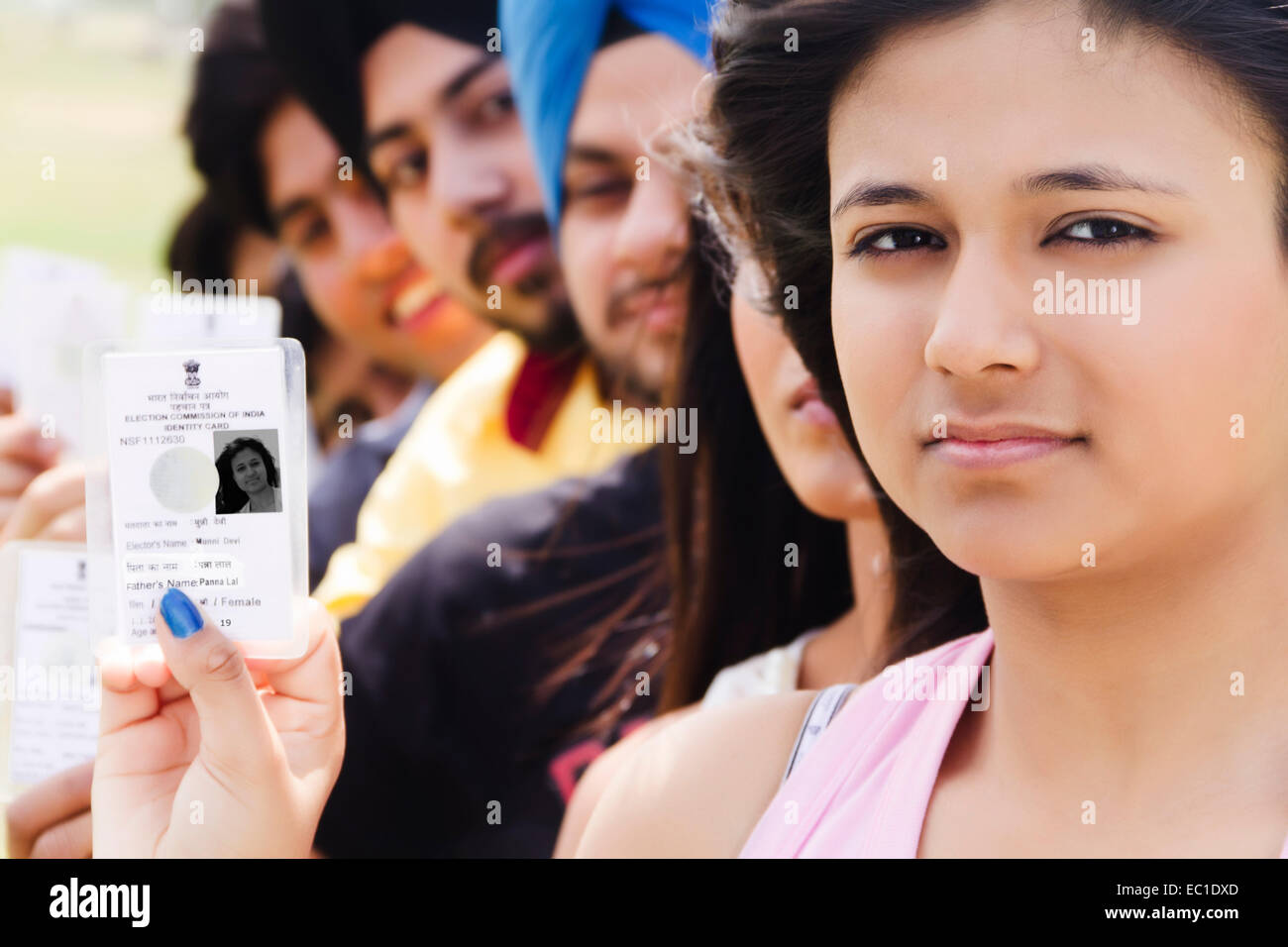 Voter id card hi-res stock photography and images - Alamy