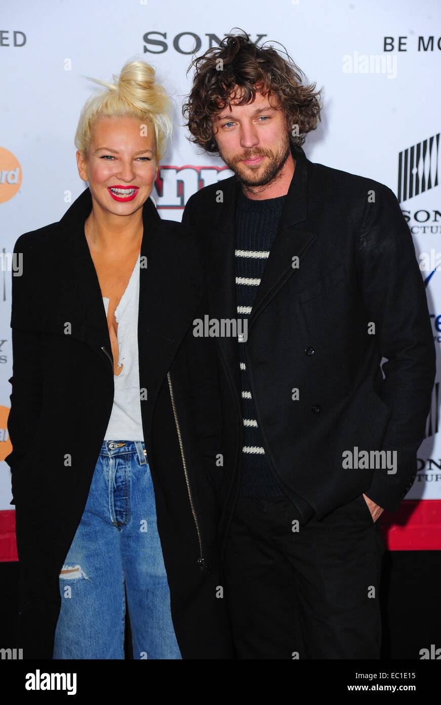 New York, NY, USA. 7th Dec, 2014. Sia at arrivals for ANNIE Premiere ...