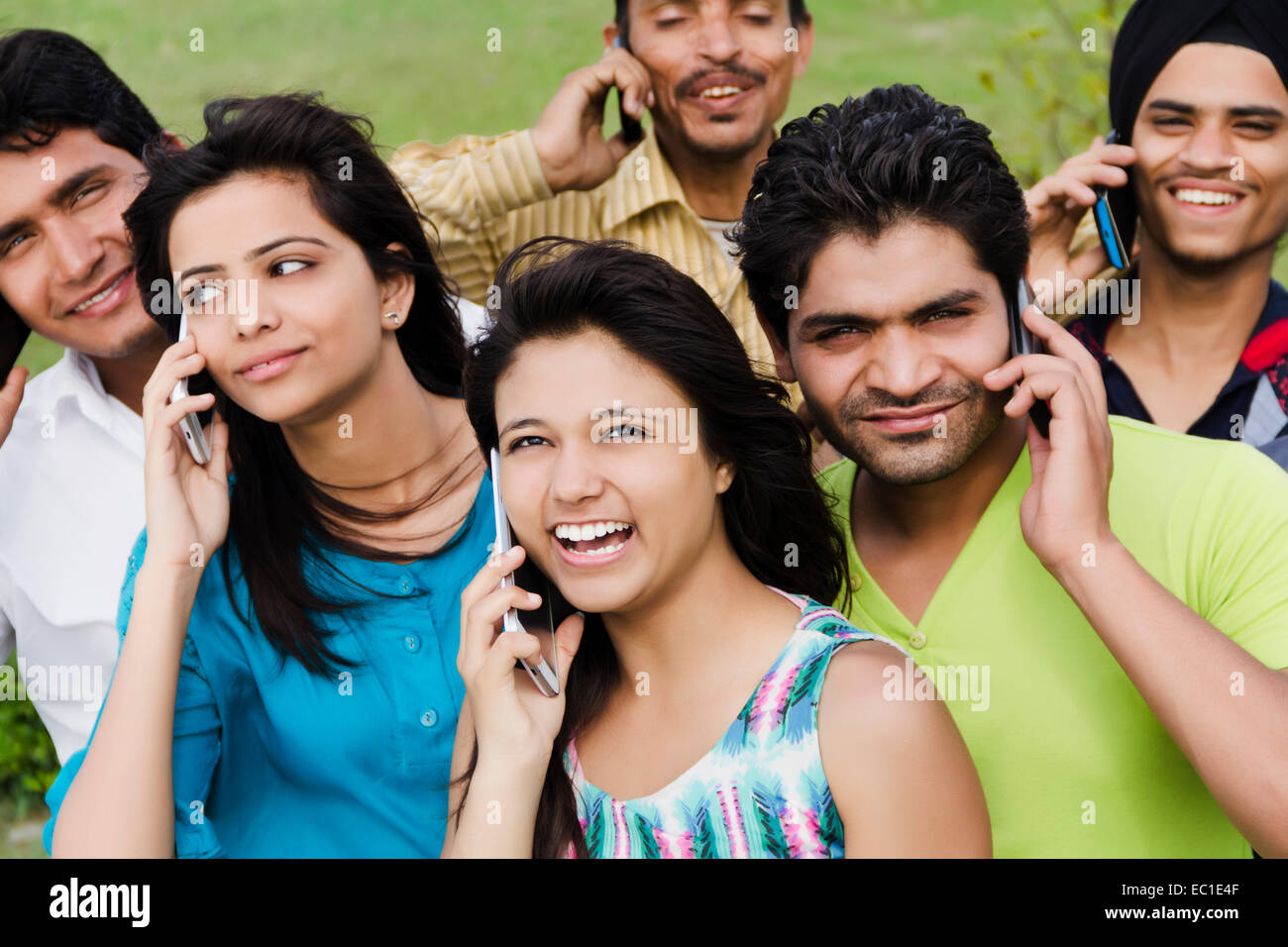 Group Of Indian People