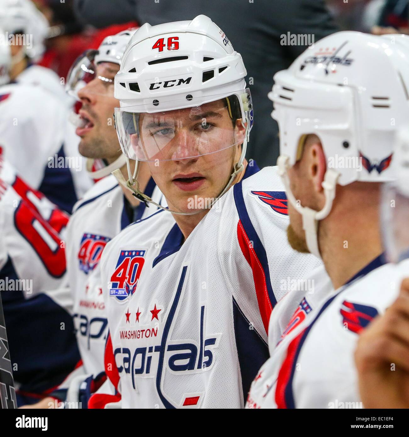 Raleigh, North Carolina, USA. 4th Dec, 2014. Washington Capitals center ...