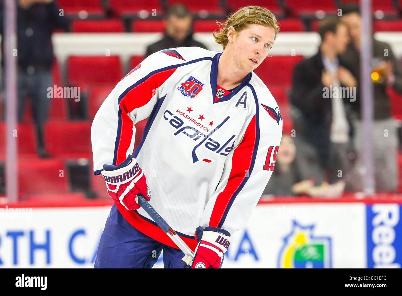 Raleigh, North Carolina, USA. 4th Dec, 2014. Washington Capitals center ...