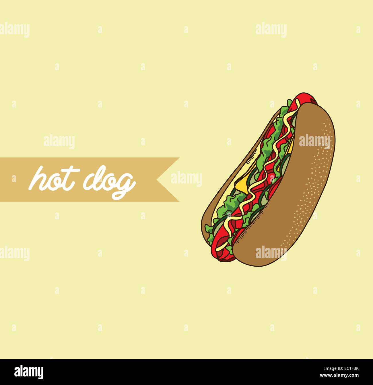 food and drink restaurant menu theme Stock Vector Image & Art - Alamy