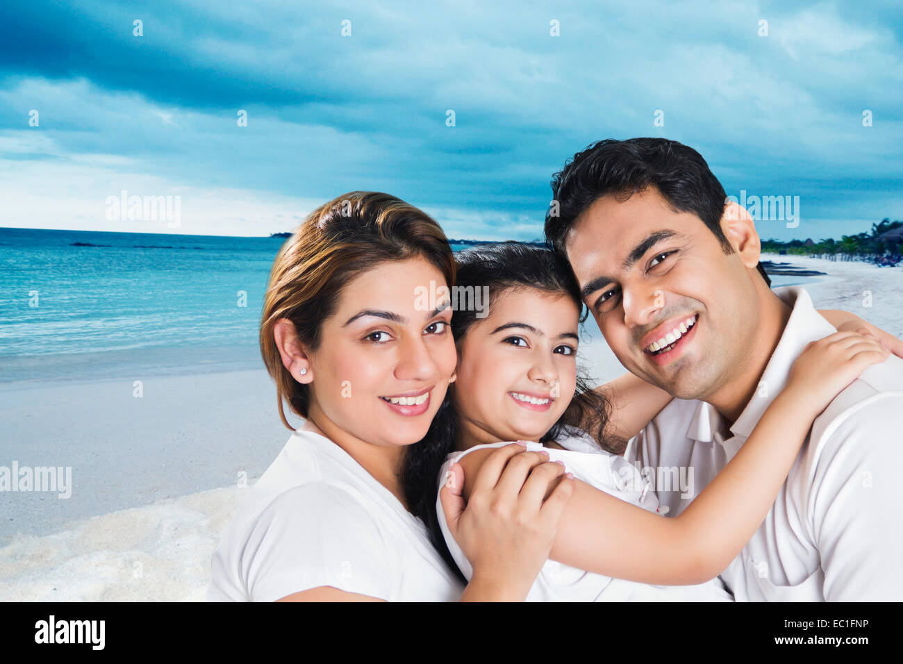 Indian Family Goa Beach Playing High Resolution Stock Photography and ...