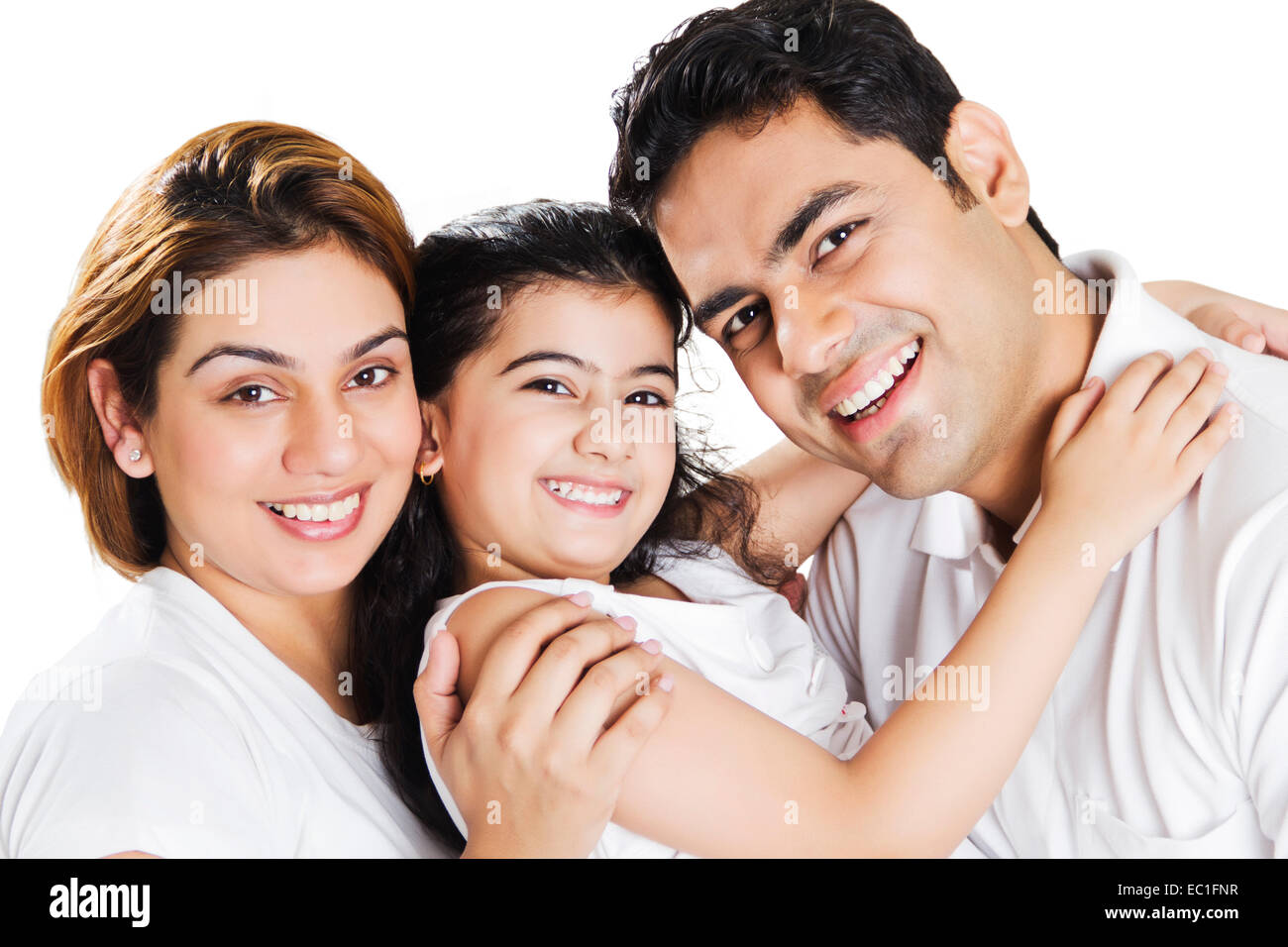 indian Parents with child fun Stock Photo - Alamy