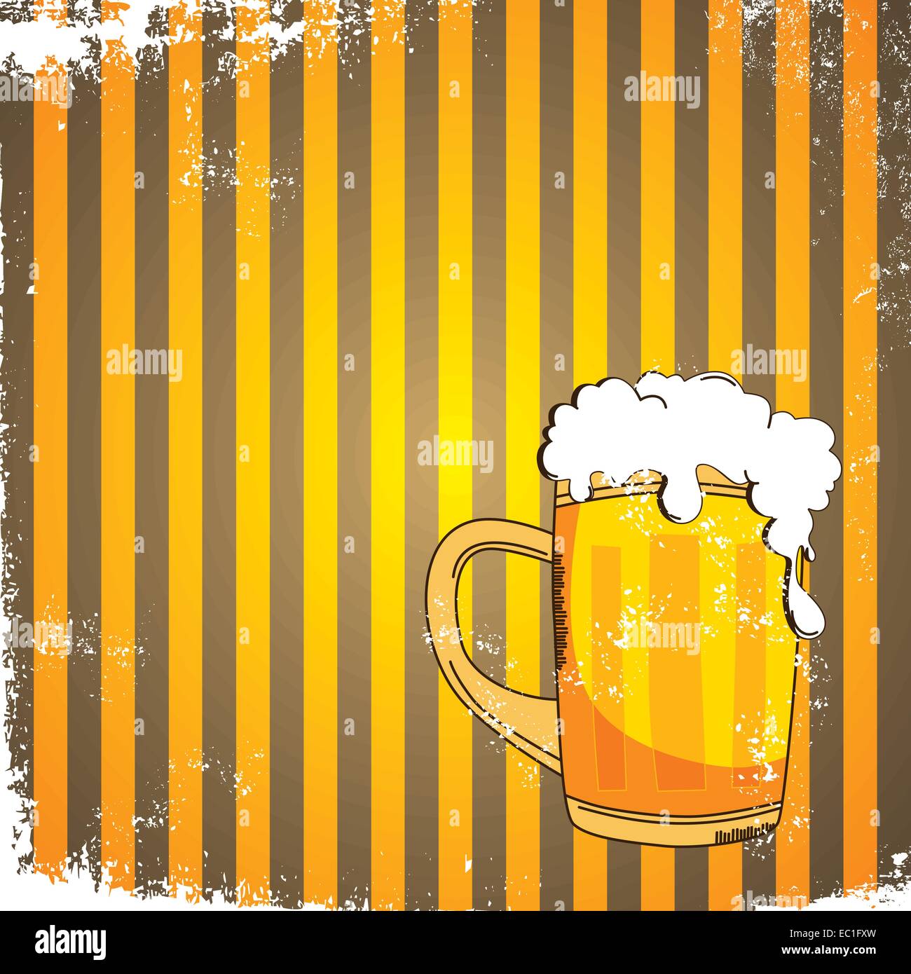 beer theme illustration Stock Vector Image & Art - Alamy