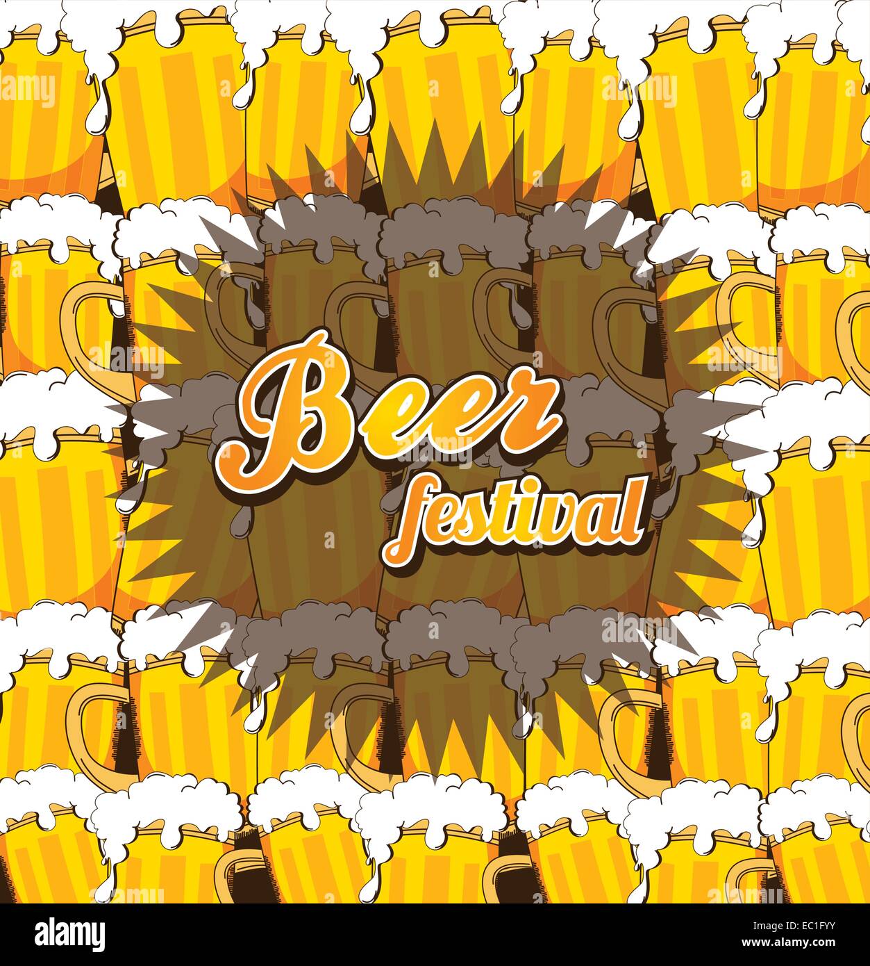 beer theme illustration Stock Vector Image & Art - Alamy
