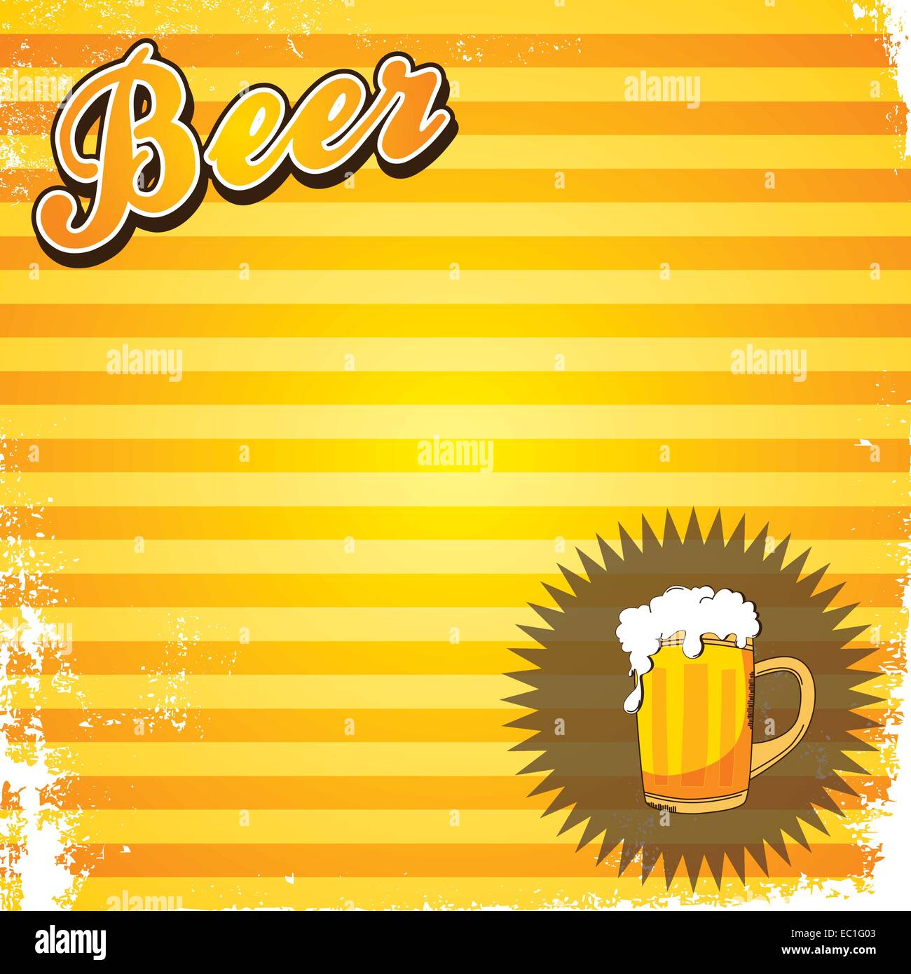 beer theme illustration Stock Vector Image & Art - Alamy