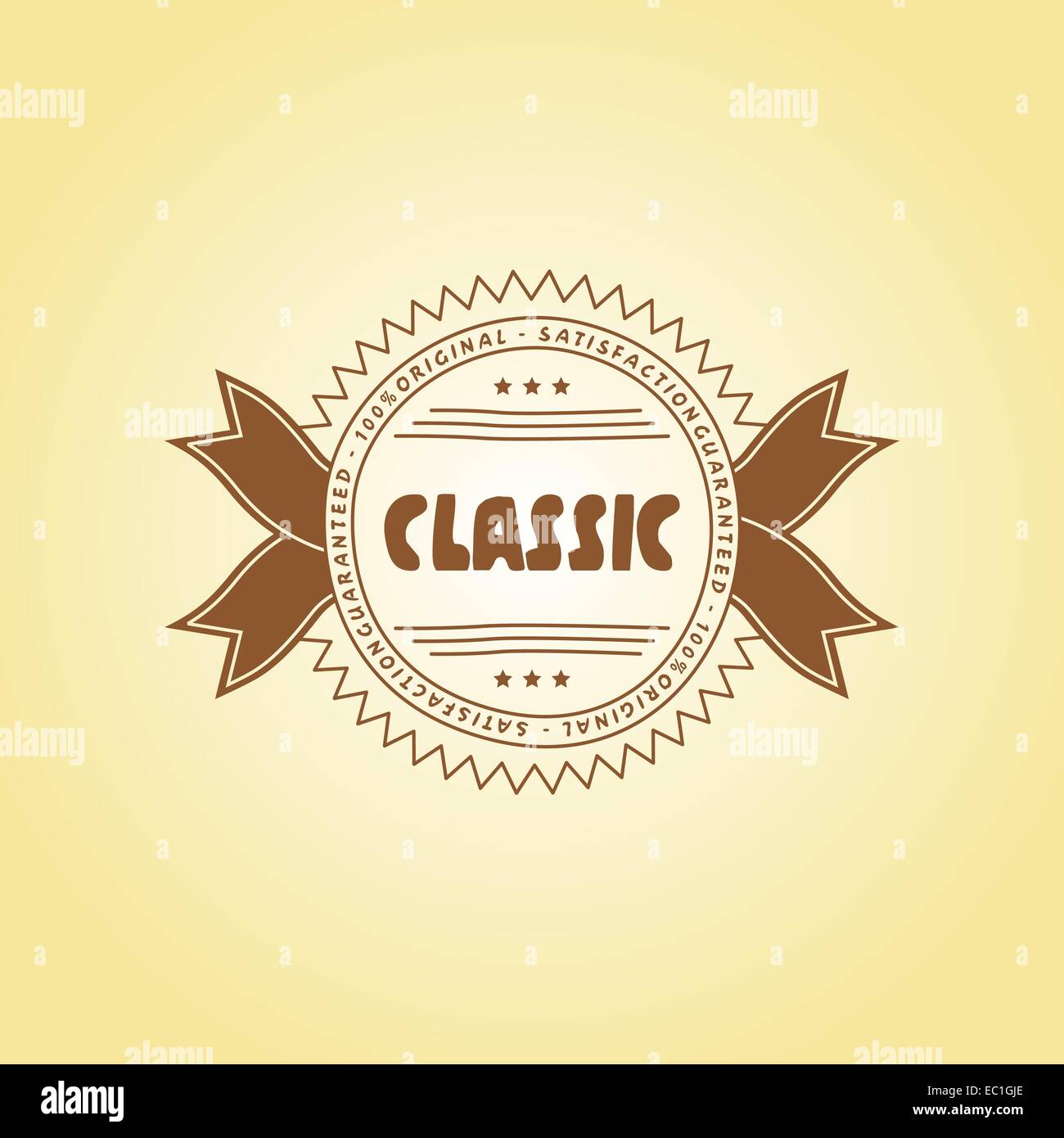 retro label sticker Stock Vector Image & Art - Alamy