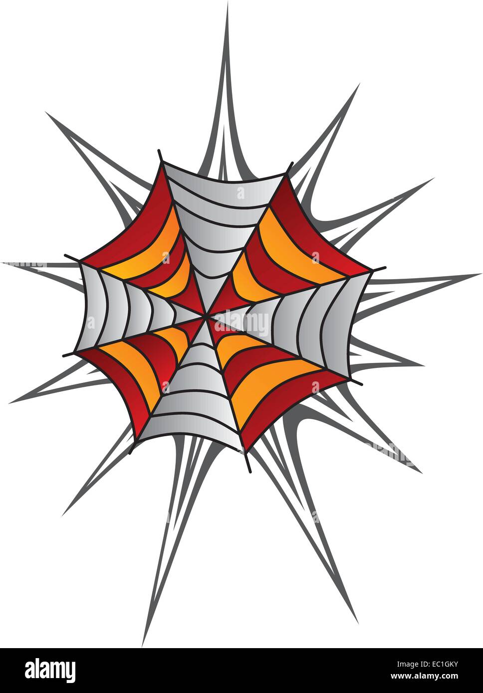 spider web theme Stock Vector Image & Art - Alamy