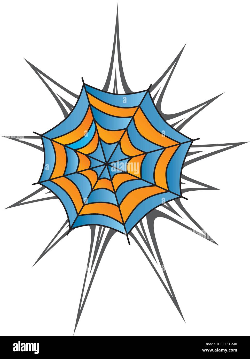 spider web theme Stock Vector Image & Art - Alamy