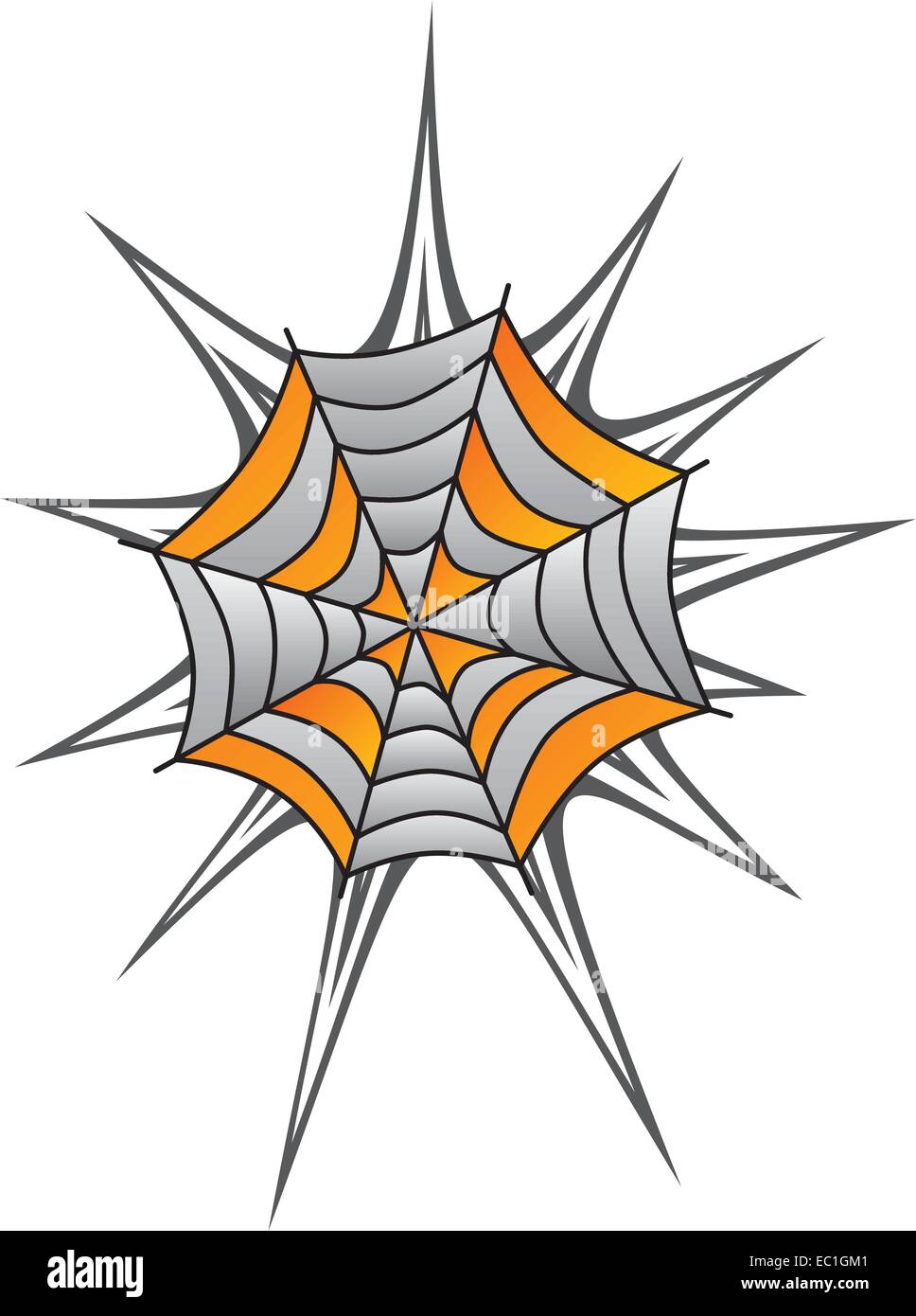 spider web theme Stock Vector Image & Art - Alamy