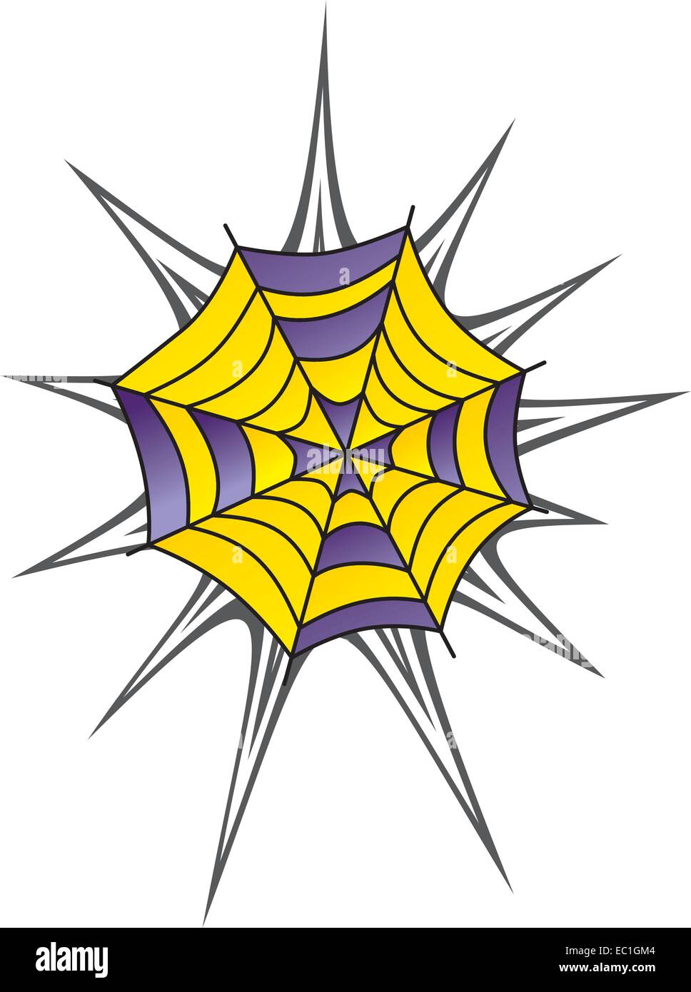 spider web theme Stock Vector Image & Art - Alamy