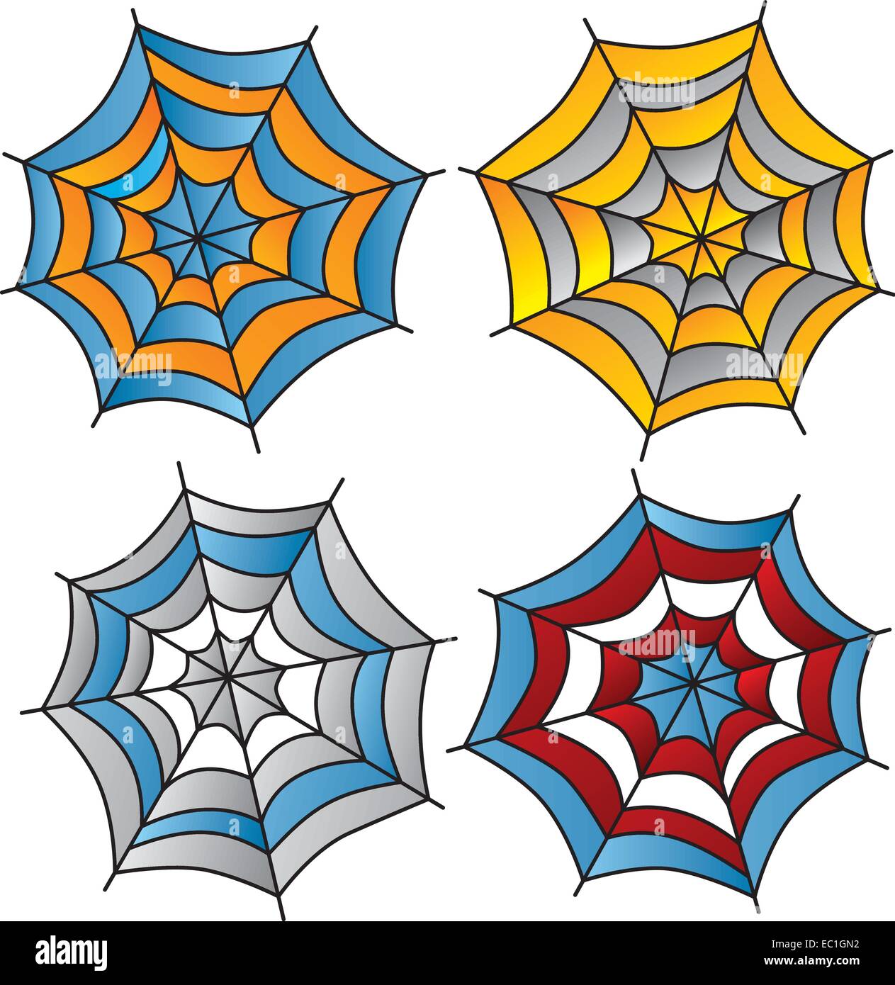 spider web theme Stock Vector Image & Art - Alamy