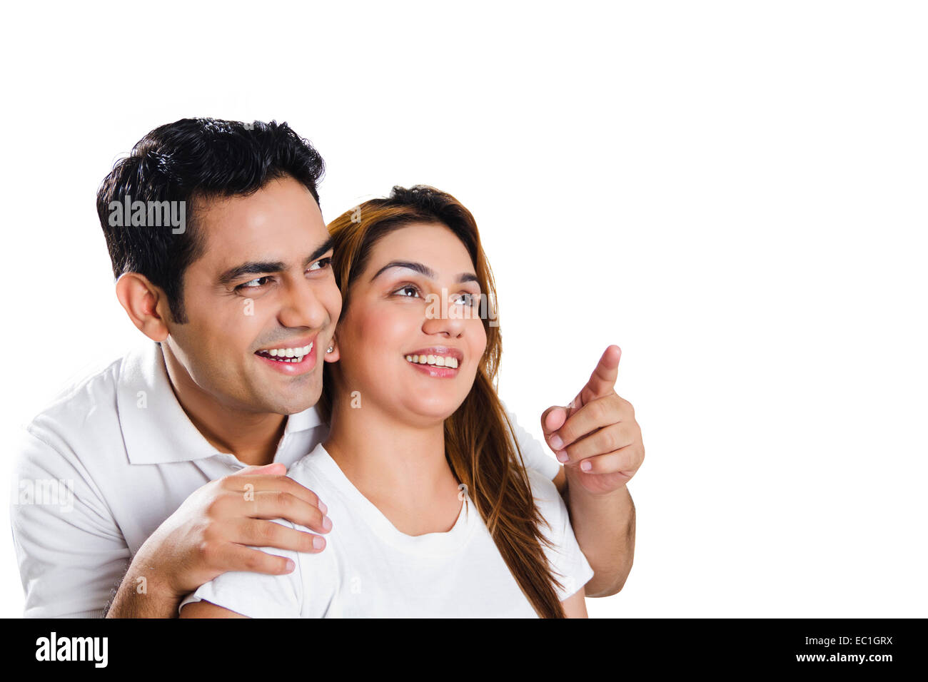Beautiful young indian married couple hi-res stock photography and ...