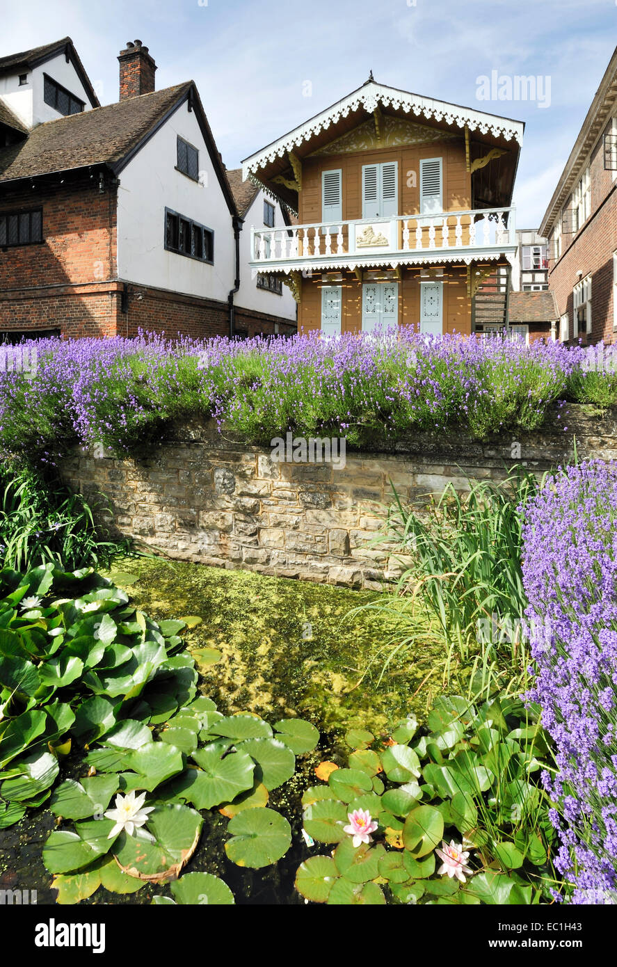 the Swiss Chalet, in which Charles Dickens wrote, in the grounds of ...