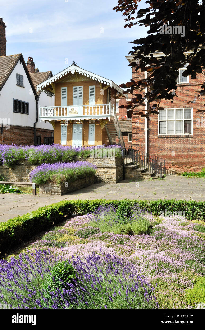 the Swiss Chalet, in which Charles Dickens wrote, in the grounds of ...