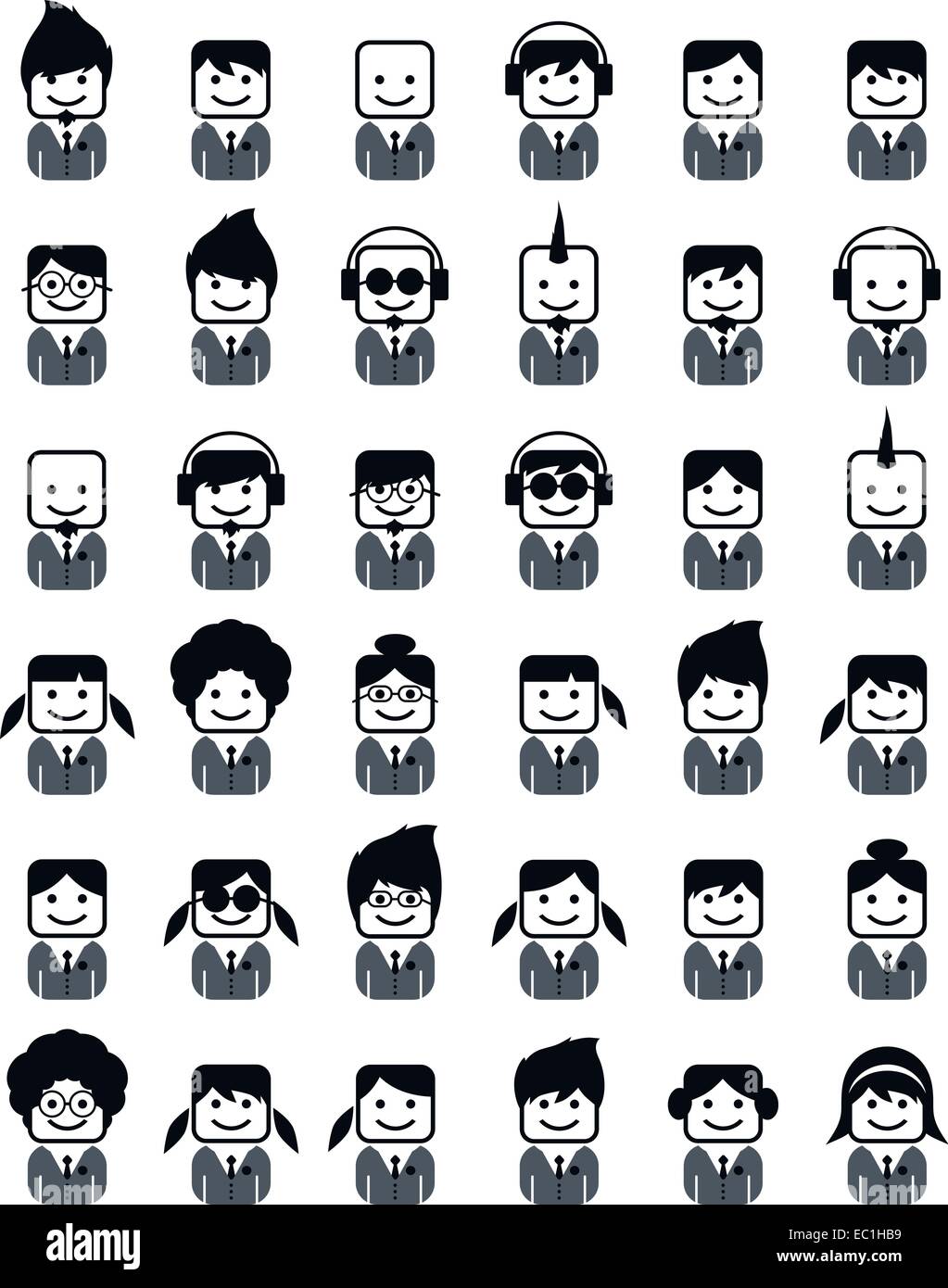 avatar portrait picture Stock Vector Image & Art - Alamy