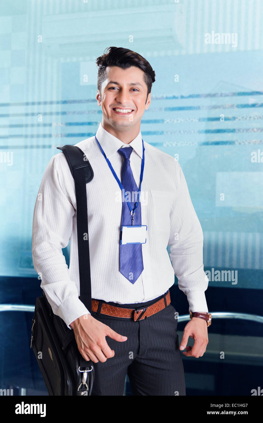 indian Marketing Salesperson Stock Photo - Alamy