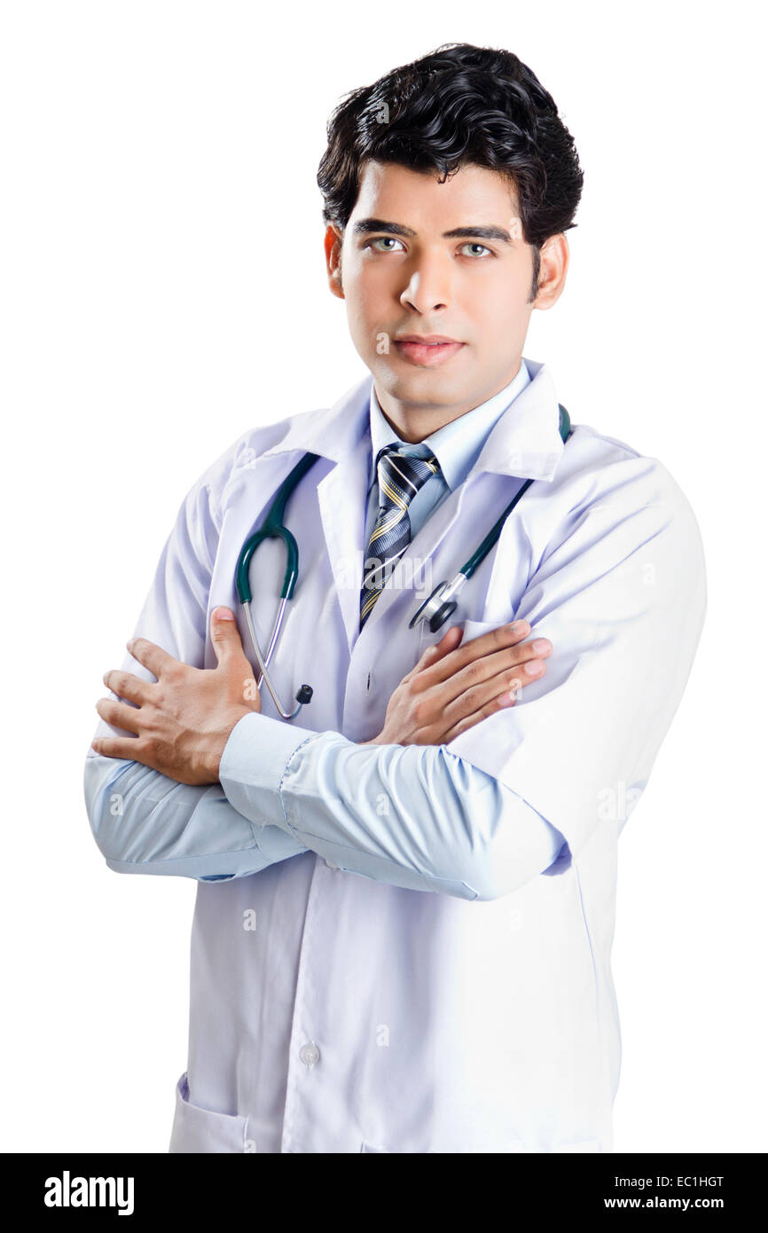 Side pose smiling doctor looking hi-res stock photography and images ...
