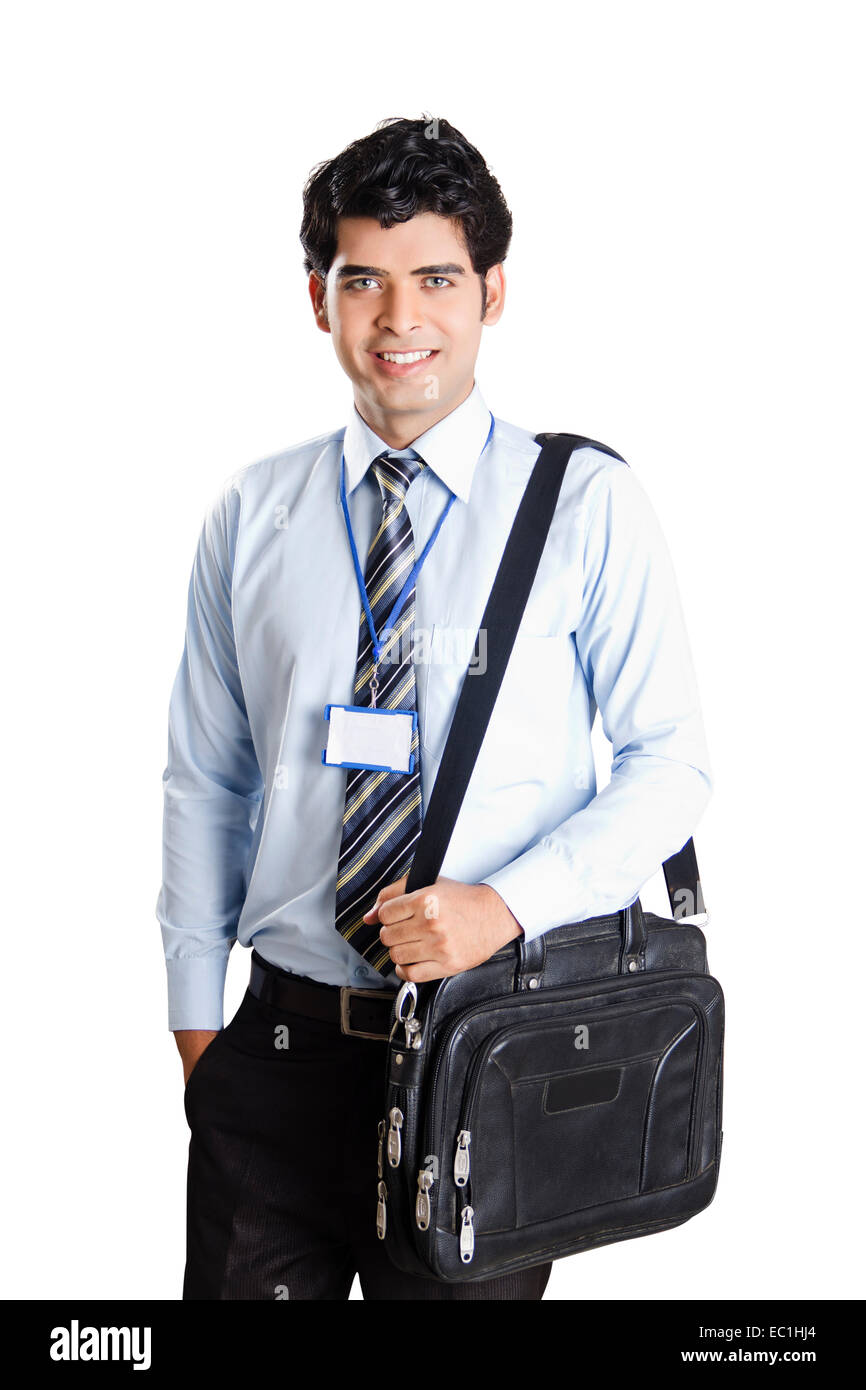 indian Marketing Salesperson Stock Photo - Alamy