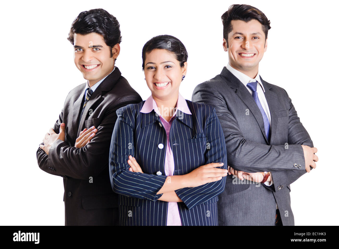 indian Company Business partner Stock Photo - Alamy