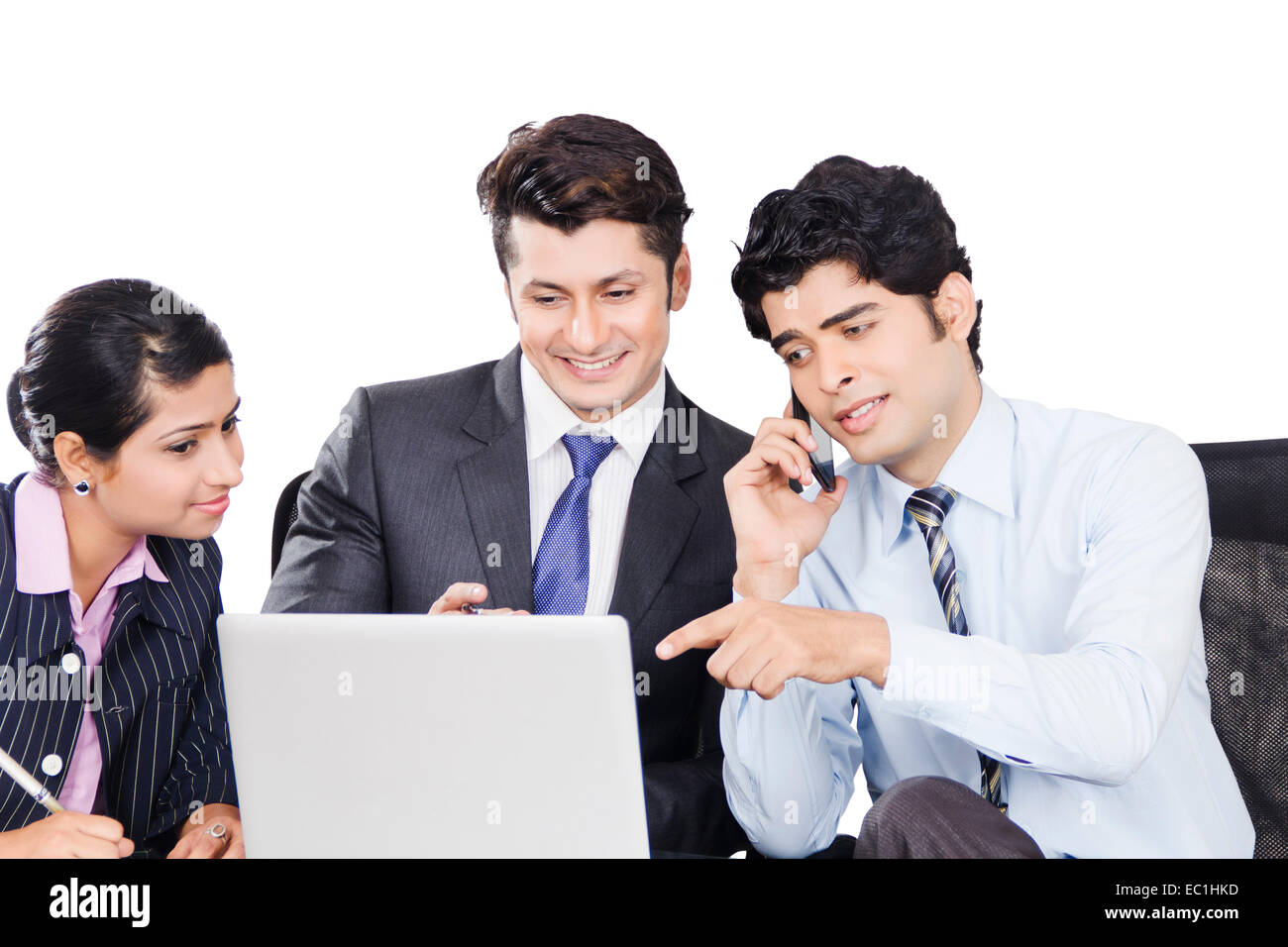 indian Company Business partner Stock Photo - Alamy