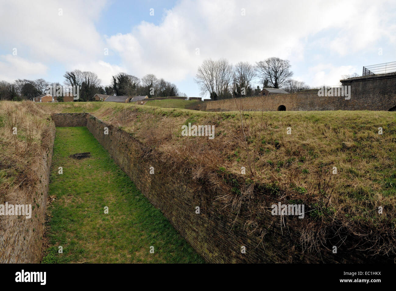 Fort Amherst, Chatham Lines (Great Lines Heritage Park), Kent. A ...
