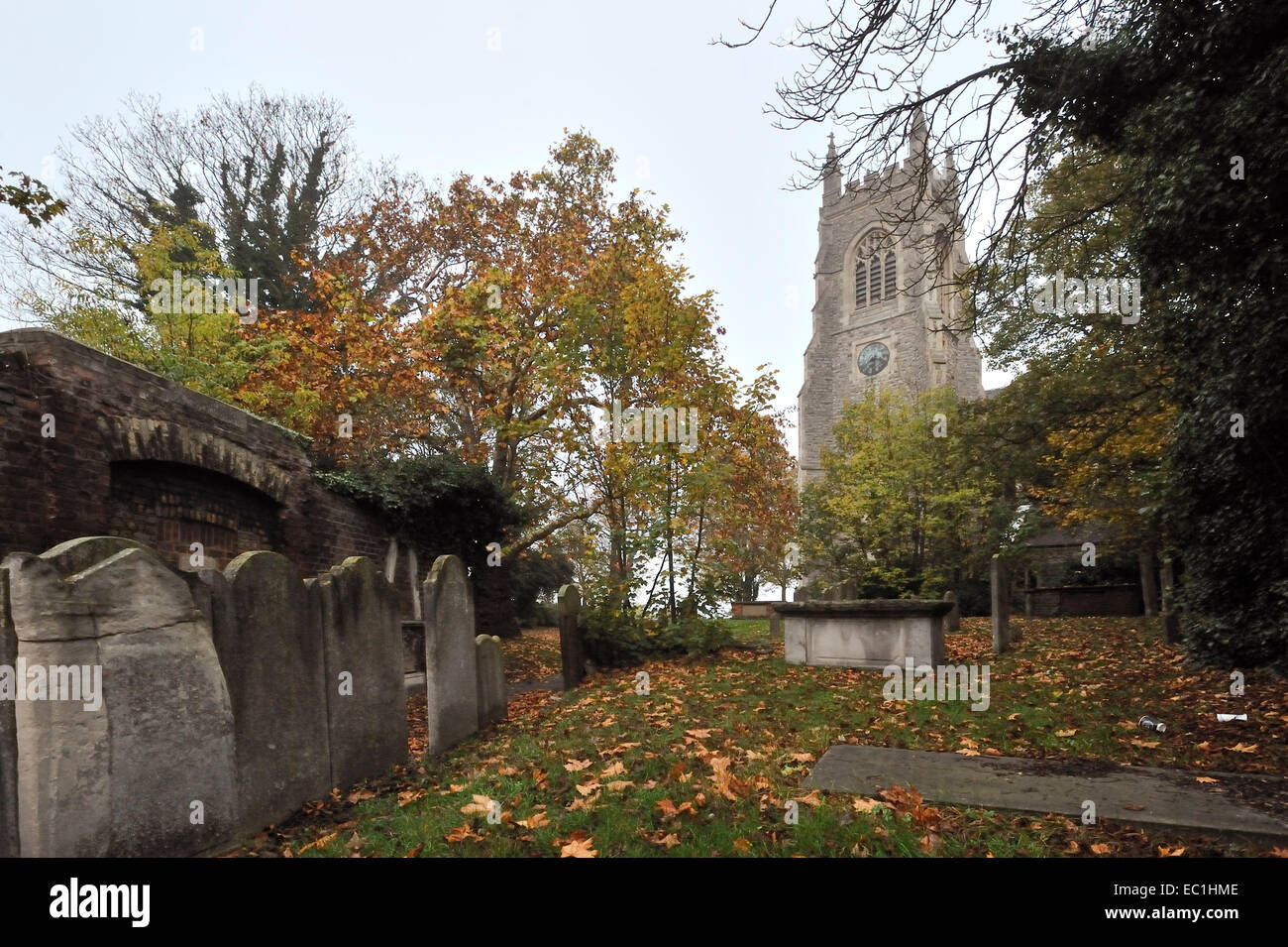 Dickens - St Mary’s Church graveyard, Chatham, Kent, where English ...