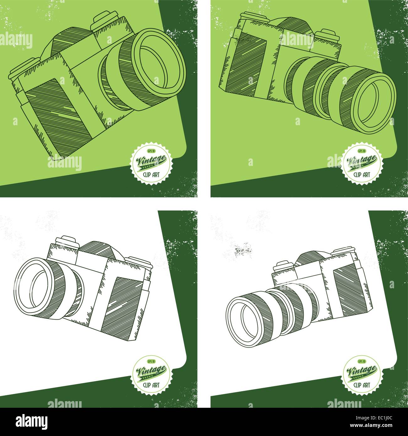 Classic film camera body Stock Vector Images - Alamy