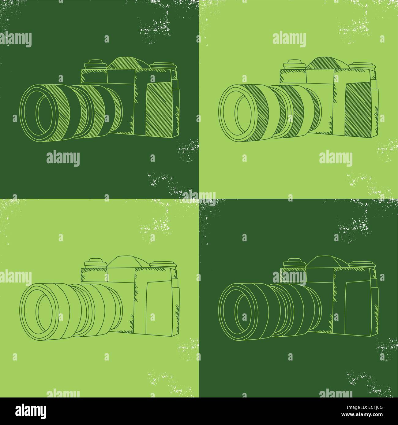 Classic film camera body Stock Vector Images - Alamy