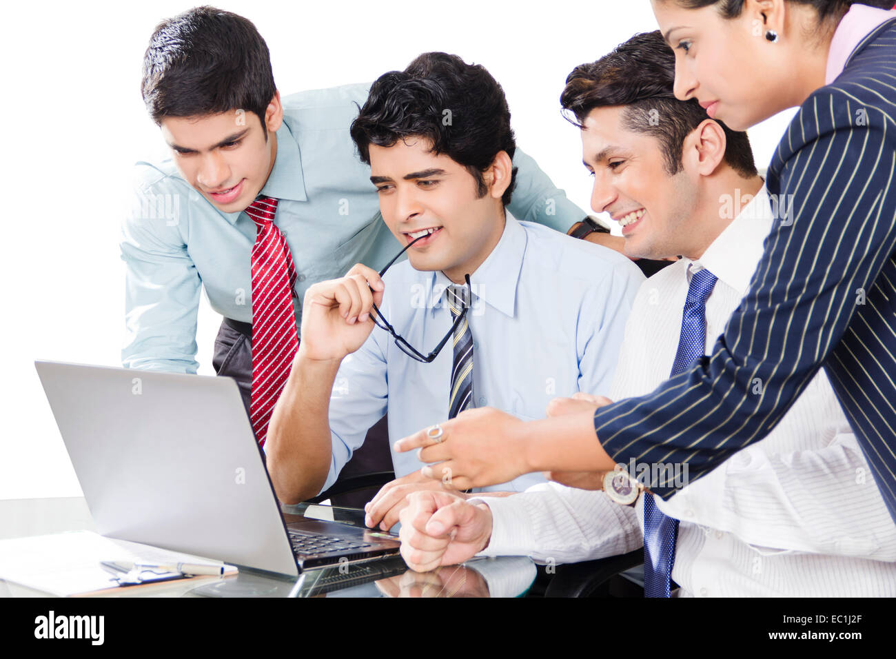 indian Company Business partner Stock Photo - Alamy