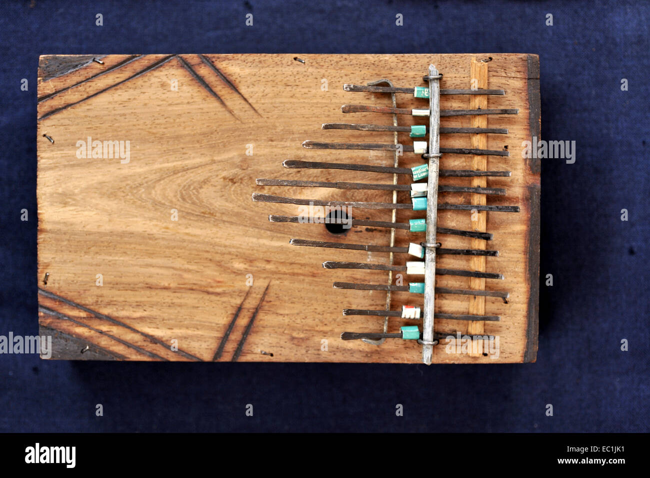 M'bira, mbira, bira, thumb-piano, tuned percussion instrument from Kenya, sub-Saharan Africa and ...